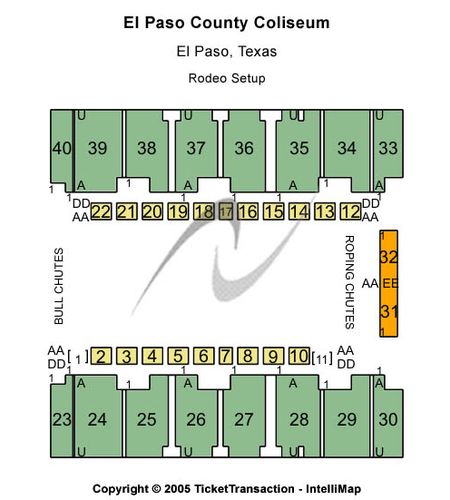 El Paso County Coliseum Tickets - El Paso County Coliseum in El Paso ...