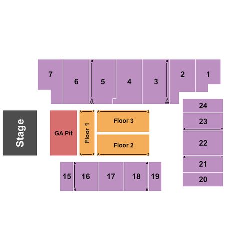 Five Flags Center - Arena Tickets - Five Flags Center - Arena in ...
