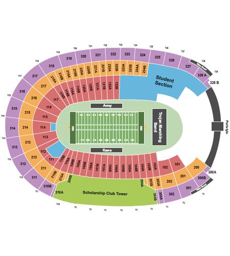 Los Angeles Memorial Coliseum Tickets - Los Angeles Memorial Coliseum ...