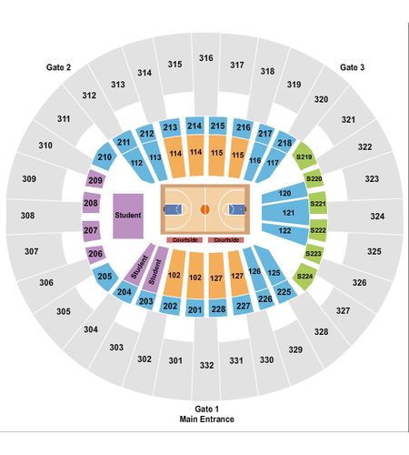 UTC Mckenzie Arena Tickets - UTC Mckenzie Arena in Chattanooga, TN at ...