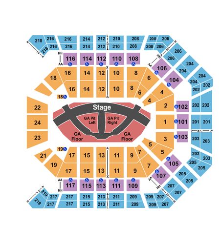 MGM Grand Garden Arena Tickets - MGM Grand Garden Arena in Las Vegas ...