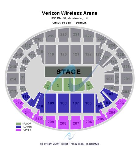 Verizon Wireless Arena Tickets - Verizon Wireless Arena in Manchester ...