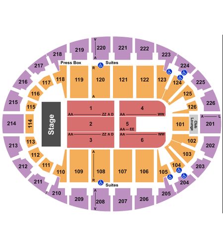 Verizon Wireless Arena Tickets - Verizon Wireless Arena in Manchester ...