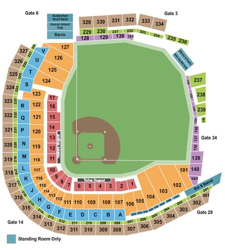 Target Field Tickets - Target Field in Minneapolis, MN at GameStub!