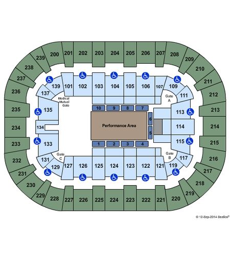 Wolstein Center - Csu Convocation Center Tickets - Wolstein Center ...